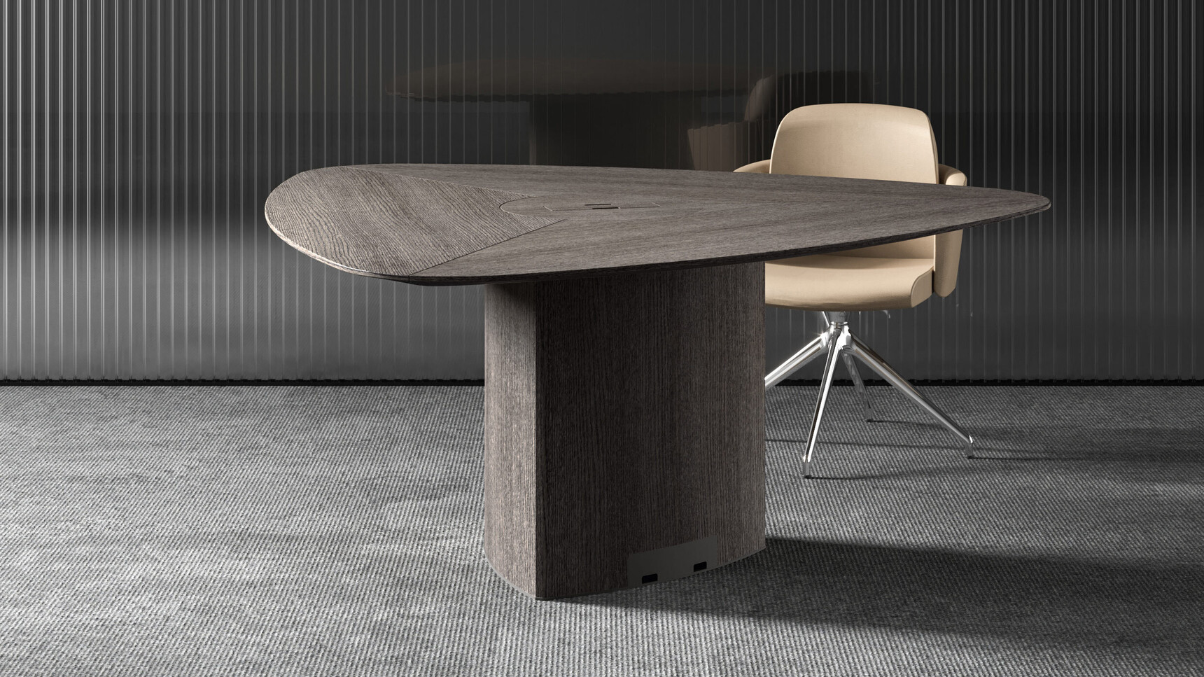 Triangle conference table store