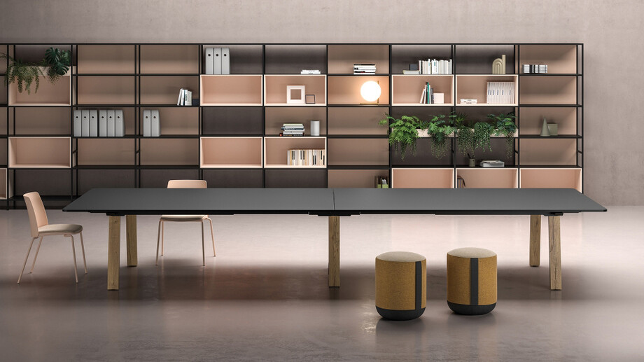 Bralco Take-Off Evo/Country Rectangular Meeting Table | Hunts Office