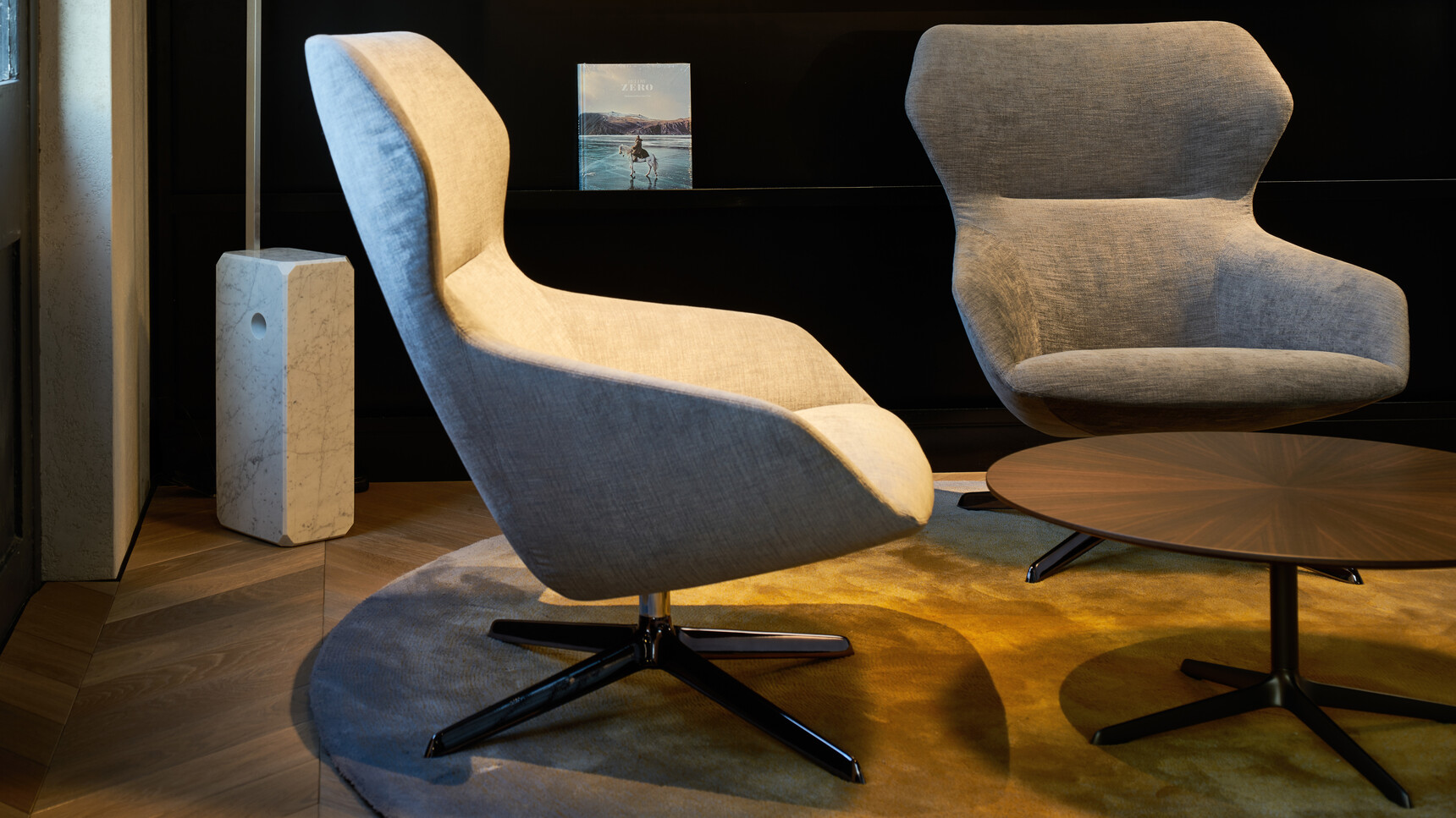 Brunner Ray High Back Lounge Armchair Hunts Office