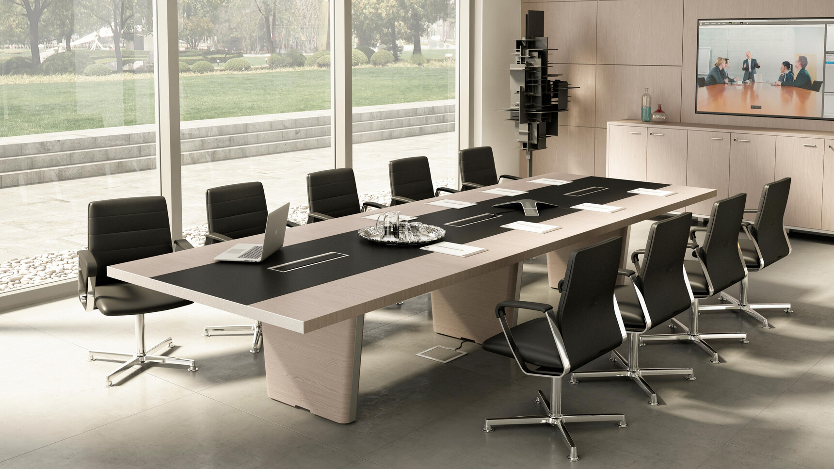 Veneer conference table store