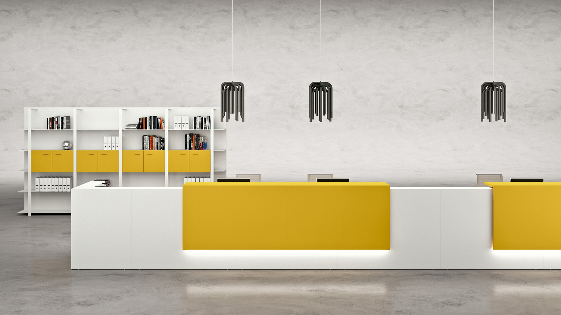 Quadrifoglio Z2 Reception Counter | Hunts Office